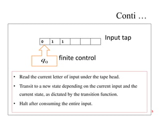 Ch2 finite automaton | PDF