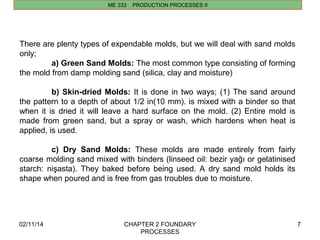 Ch2 foundaryproc Erdi Karaçal Mechanical Engineer University of ...