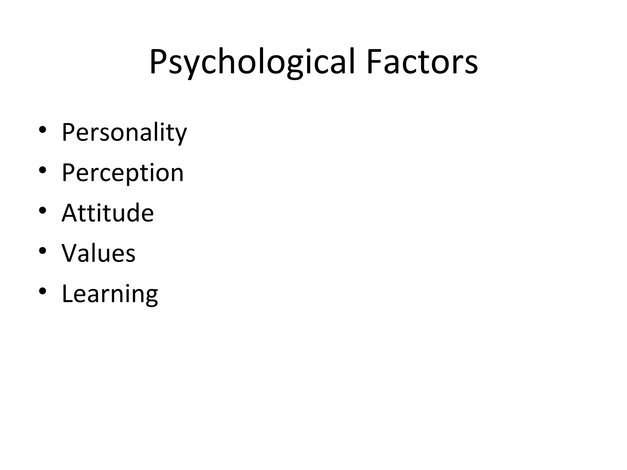 Ch 2 foundations of individual behaviour | PPT
