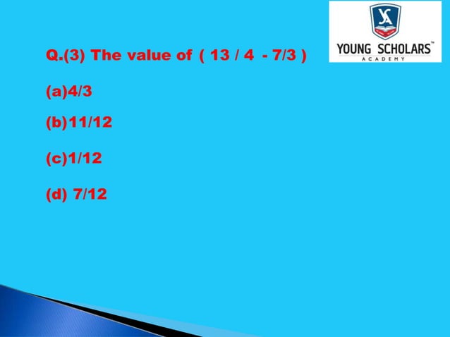 Ch 2 Fraction and Decimals 1.pptx..................... | PPT