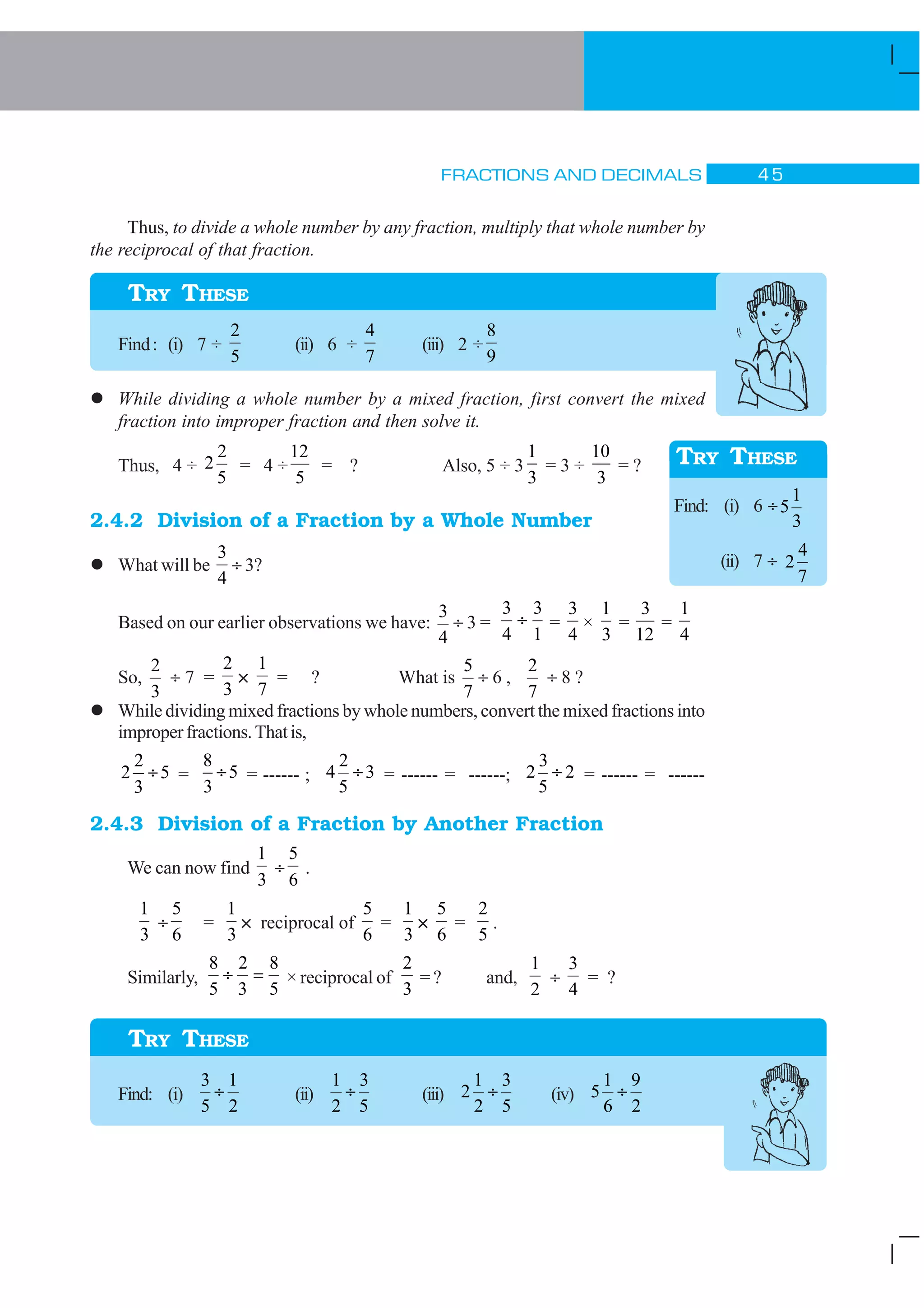 Ch 2 fractions and decimals | PDF