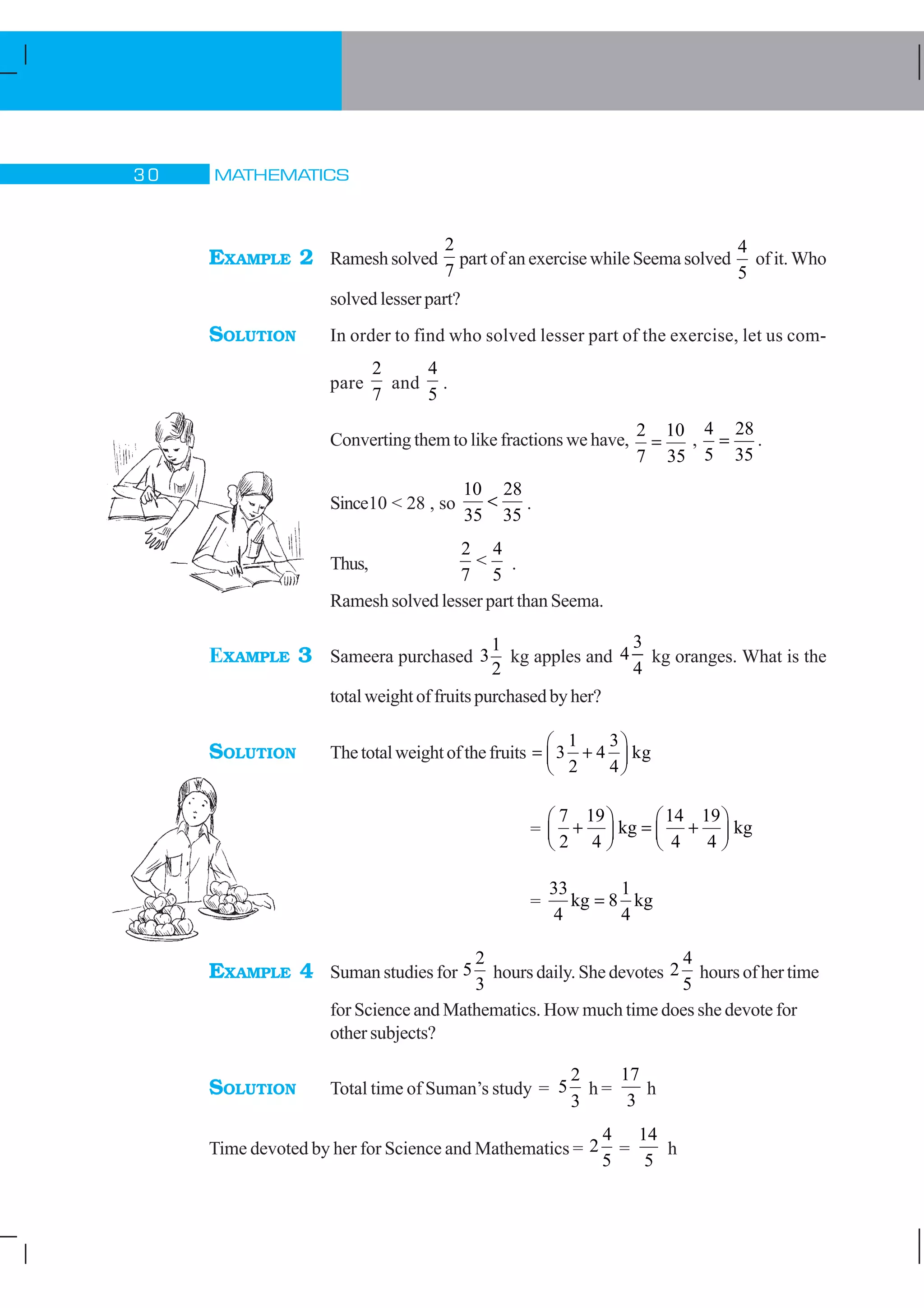 Ch 2 fractions and decimals | PDF