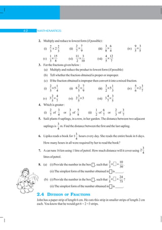 Ch 2 fractions and decimals | PDF