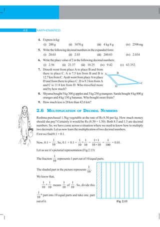 Ch 2 fractions and decimals | PDF