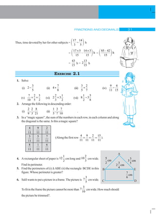 Ch 2 fractions and decimals | PDF