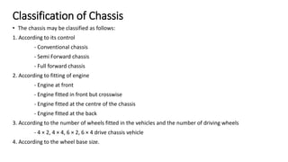 Frame and body of Automobile | PPTX