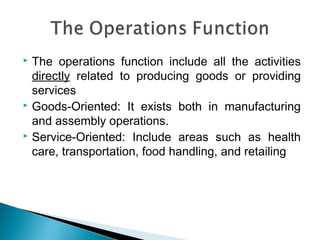 Ch 2 fuctions system design and operation | PPT