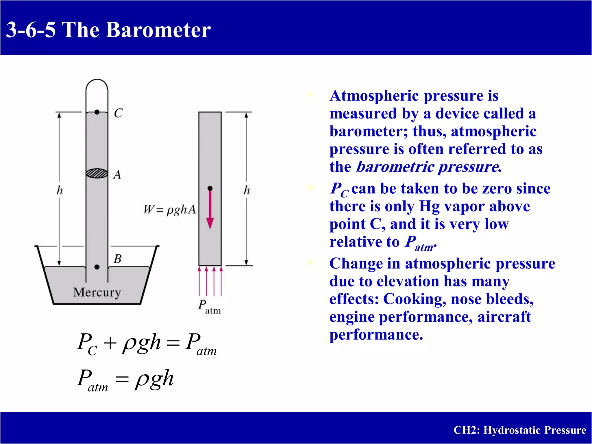 Hydrostatic pressure | PDF