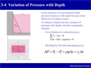Hydrostatic pressure | PDF