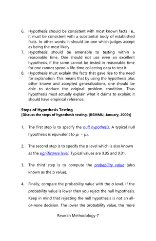 ch 2 hypothesis | DOC