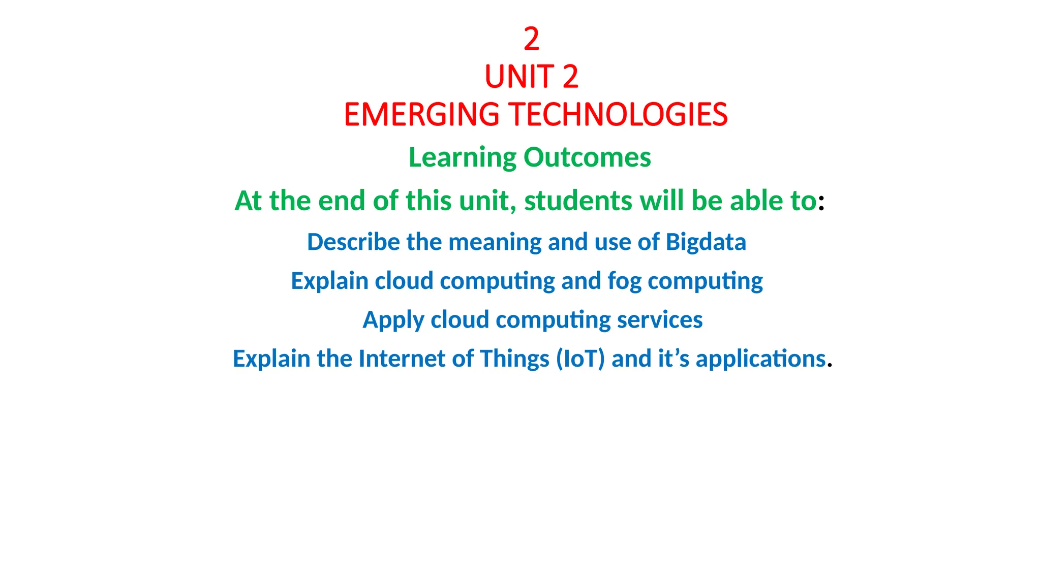 Introduction of information technology with the emerging technology | PPTX