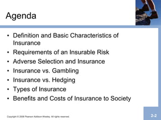 Ch#2 INSURANCE AND RISK 35 Slides.pptx