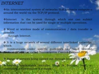 Ch 2 internet aplications1 | PPT