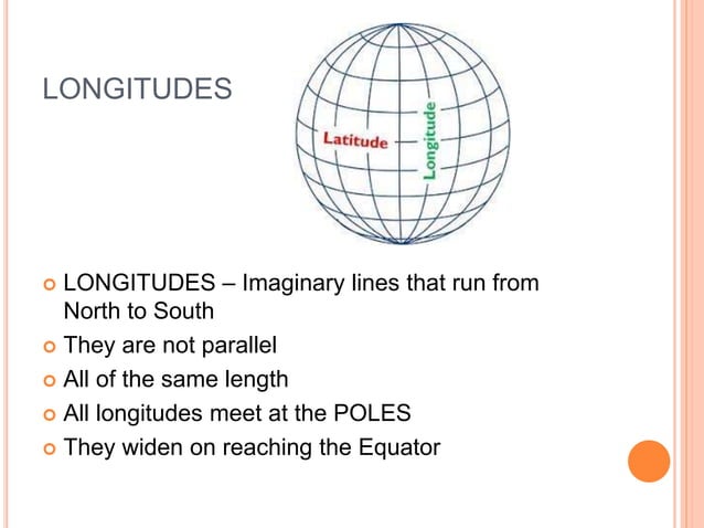 Ch 2 latitude and longitude | PPTX | Geography | Science