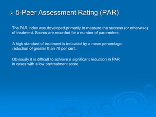 Ch2 lec2 orthodontics "Classifications " | PDF