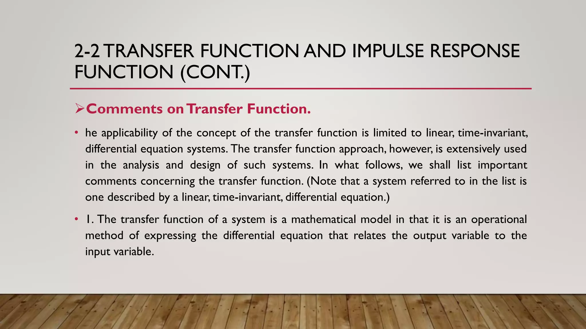 Ch2 mathematical modeling of control system | PDF