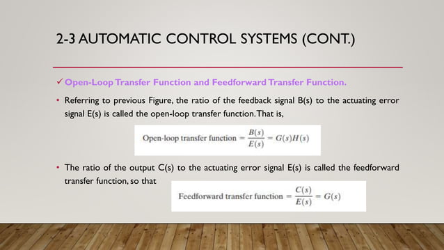 Ch2 mathematical modeling of control system | PDF | Physics | Science