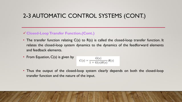 Ch2 mathematical modeling of control system | PDF | Physics | Science