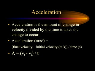 Ch 2 mechanics, motion, gravity | PPT
