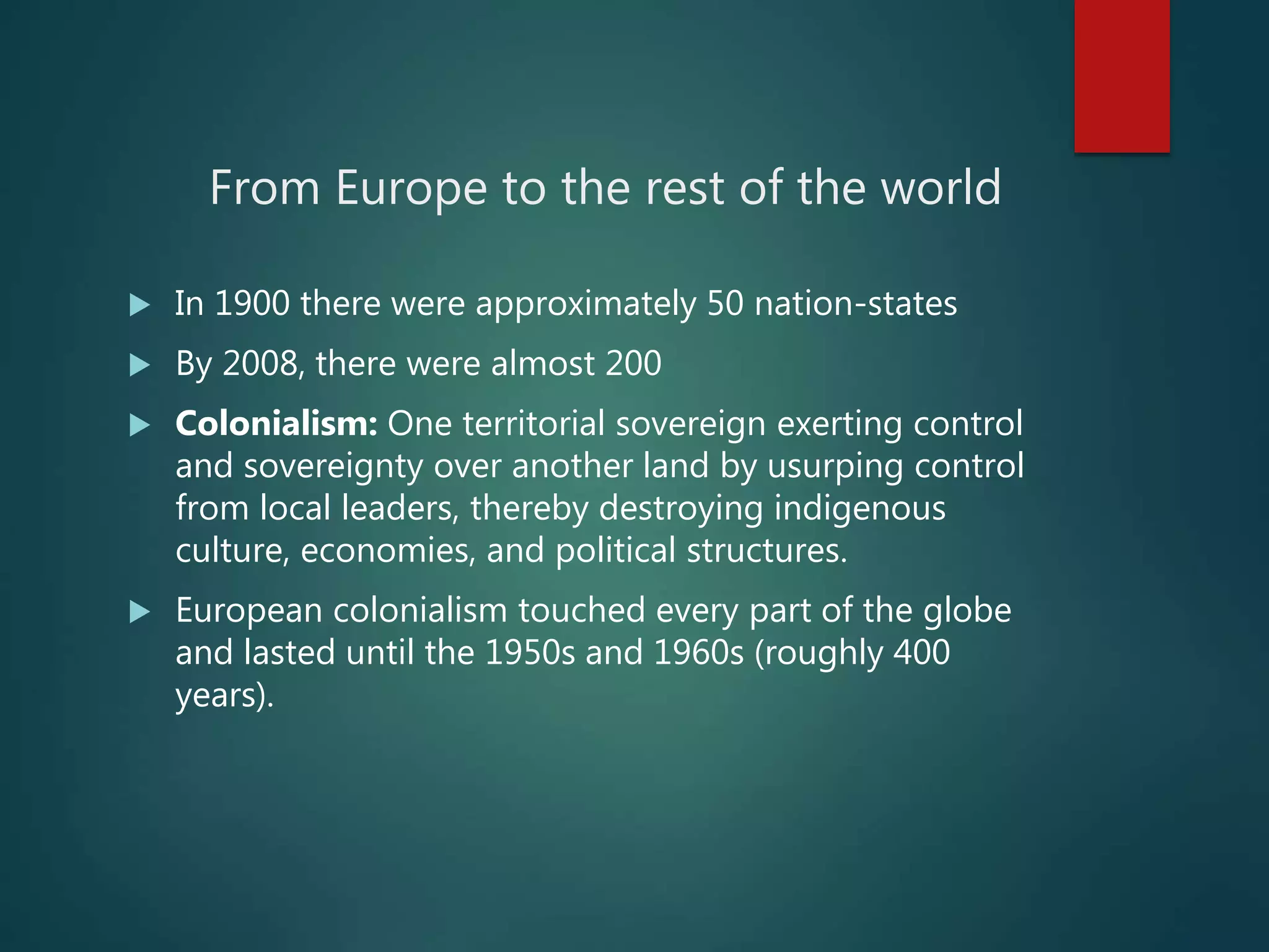 Ch2 nation state system | PPT