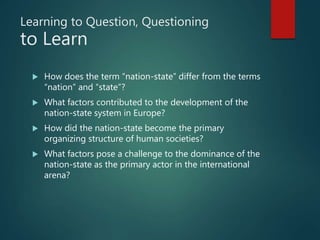Ch2 nation state system | PPT
