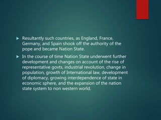 Ch2 nation state system | PPT