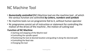 Ch 2 NC machine | PPSX | Woodworking | Arts and Crafts