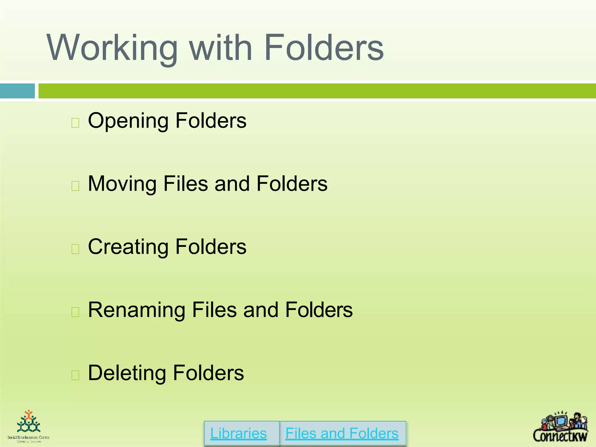 Managing files and folder in windows 10 | PPTX