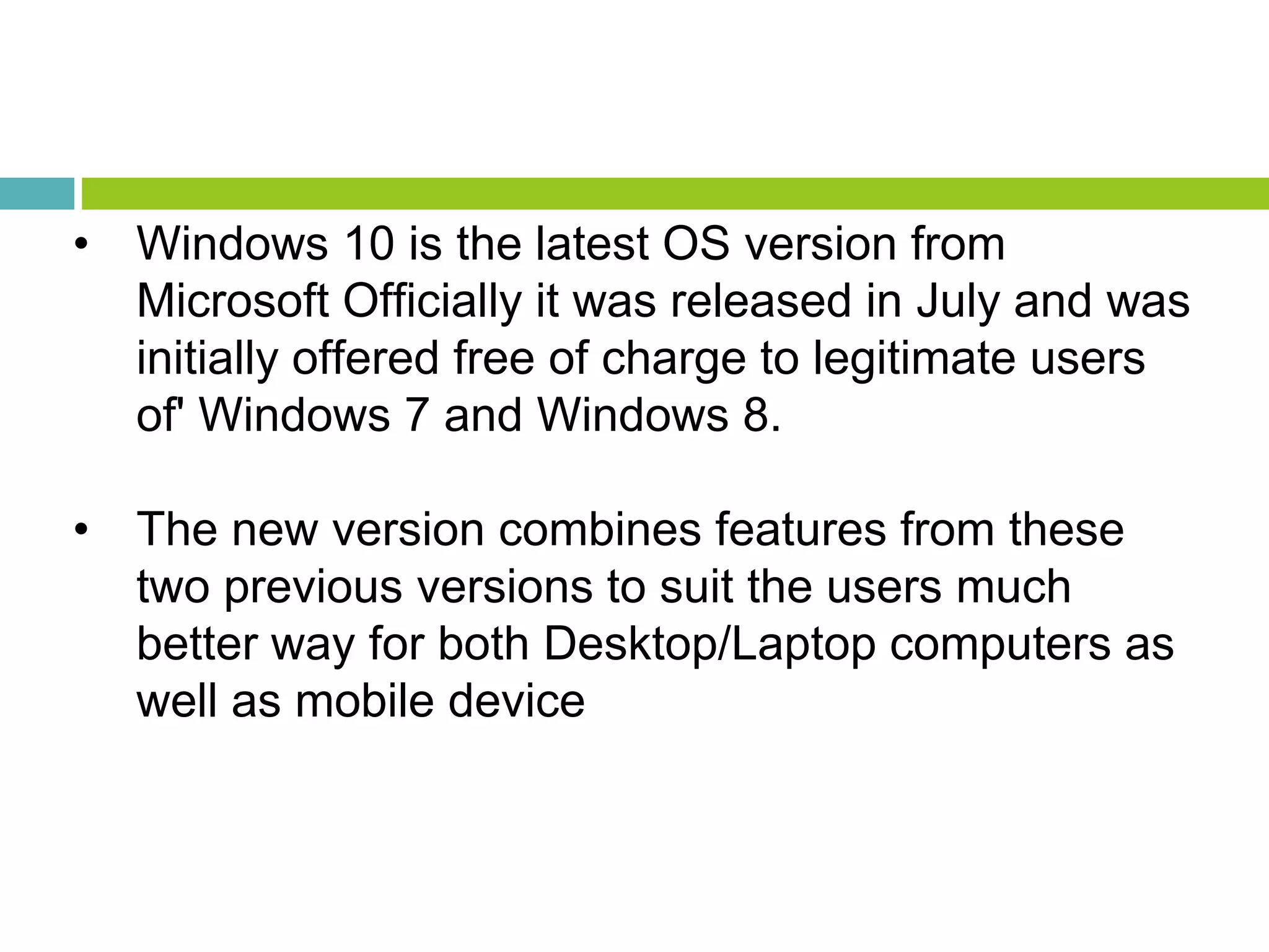 Managing files and folder in windows 10 | PPTX