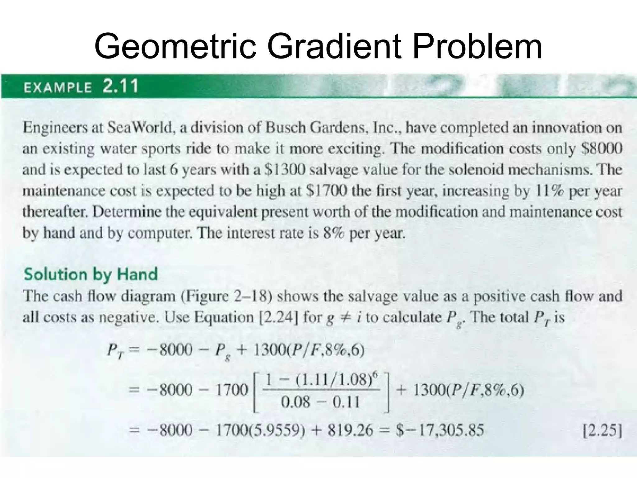 Ch2 (part2)arithmetic gradient | PPT