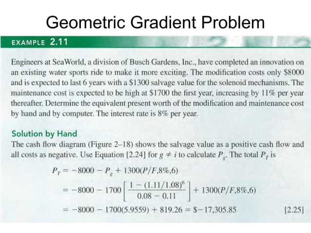 Ch2 (part2)arithmetic gradient | PPT