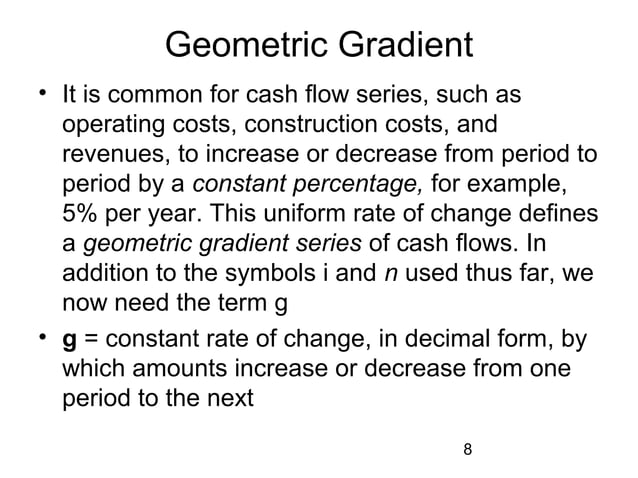 Ch2 (part2)arithmetic gradient | PPT