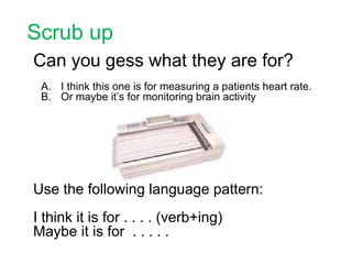 Ch 2 Scrub up presentación | PPT