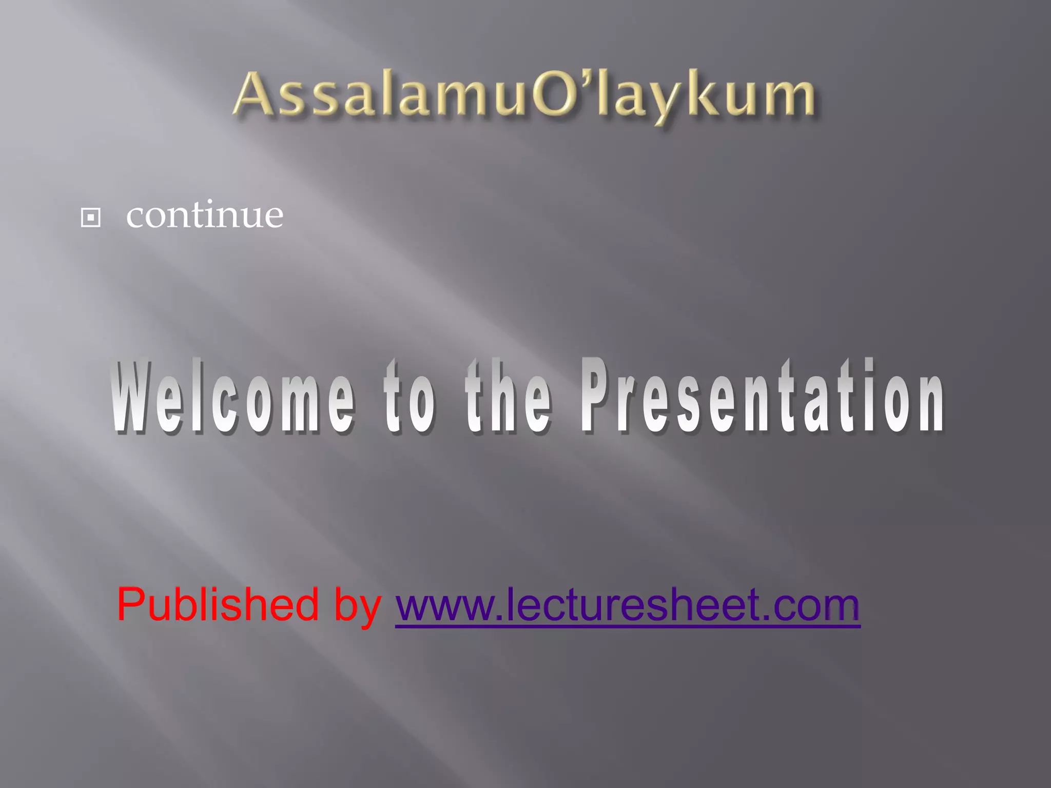 Ch2 presentation | PDF