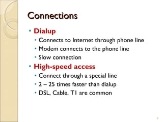 Ch2 presenting the internet. | PPT