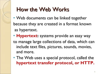 Ch2 presenting the internet. | PPT