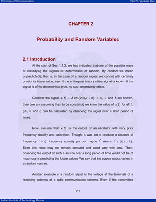 Ch2 probability and random variables pg 81 | PDF