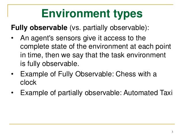 Ch2 properties of the task environment