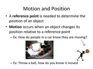 describing motion | PPTX | Physics | Science