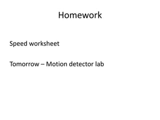 describing motion | PPTX | Physics | Science