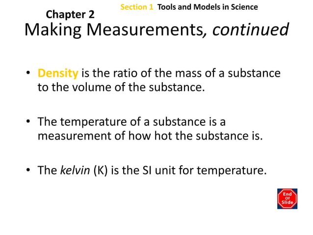 Physical Science Ch 2, sec 1 tools in science | PPTX