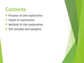 Subsurface Investigation | PPT