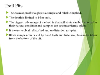 Subsurface Investigation | PPT