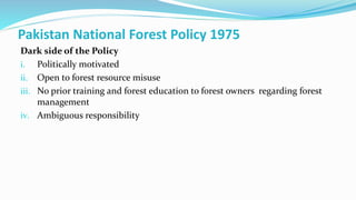Ch2 the objective of forestry | PPTX