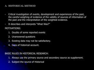 Chapter 2 Types of Research | PPTX