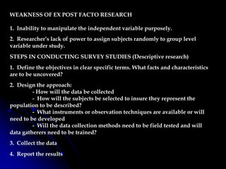 Ch 2 types of research | PPTX