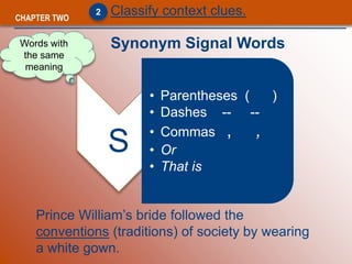 Vocabulary and Dictionary Skills | PPTX