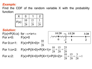 Chapter 3 – Random Variables and Probability Distributions | PPT