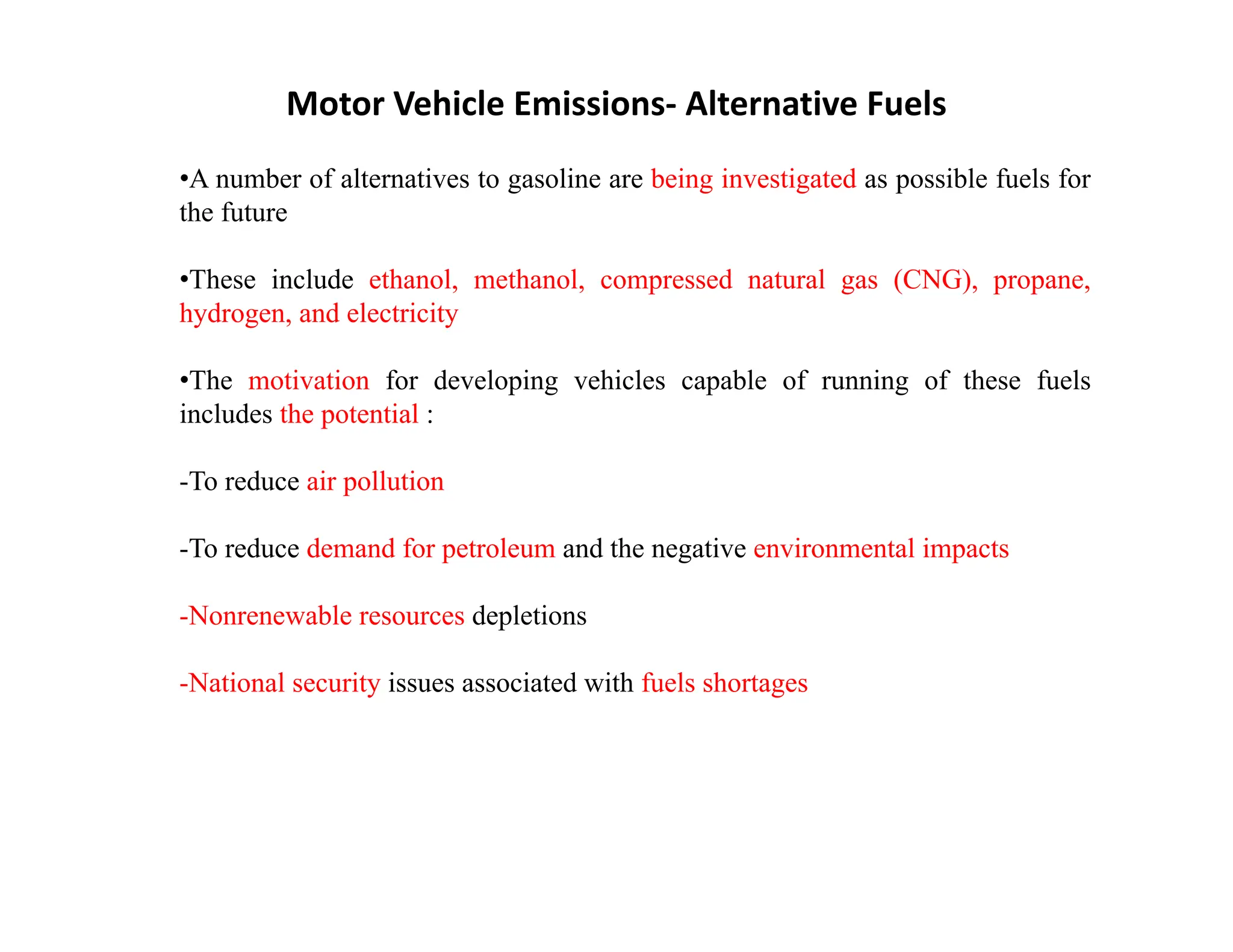 Motor Vehicle Emissions‐ Introduction 66 | PDF