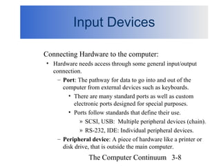 Ch3 computer hardware ppt. | PPT